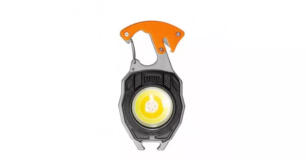 Акумуляторний LED ліхтарик W5147 з Type-C (7 режимів, прикурювач, карабін, ніж, магніт) 38291 ...